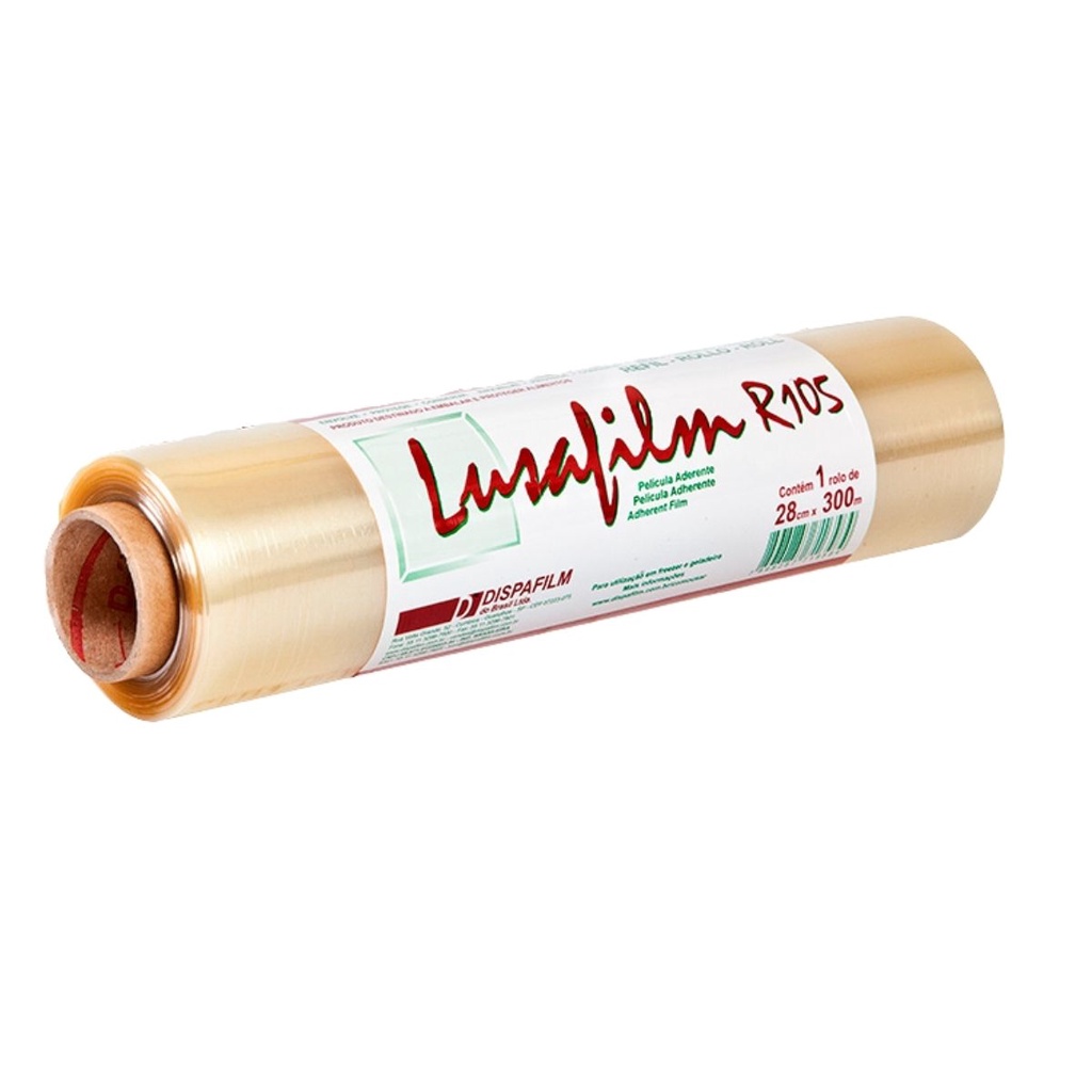 Rolo Bobina Plastico De Filme Pvc 28cm X 300 Metros LUSAFILM | Shopee ...