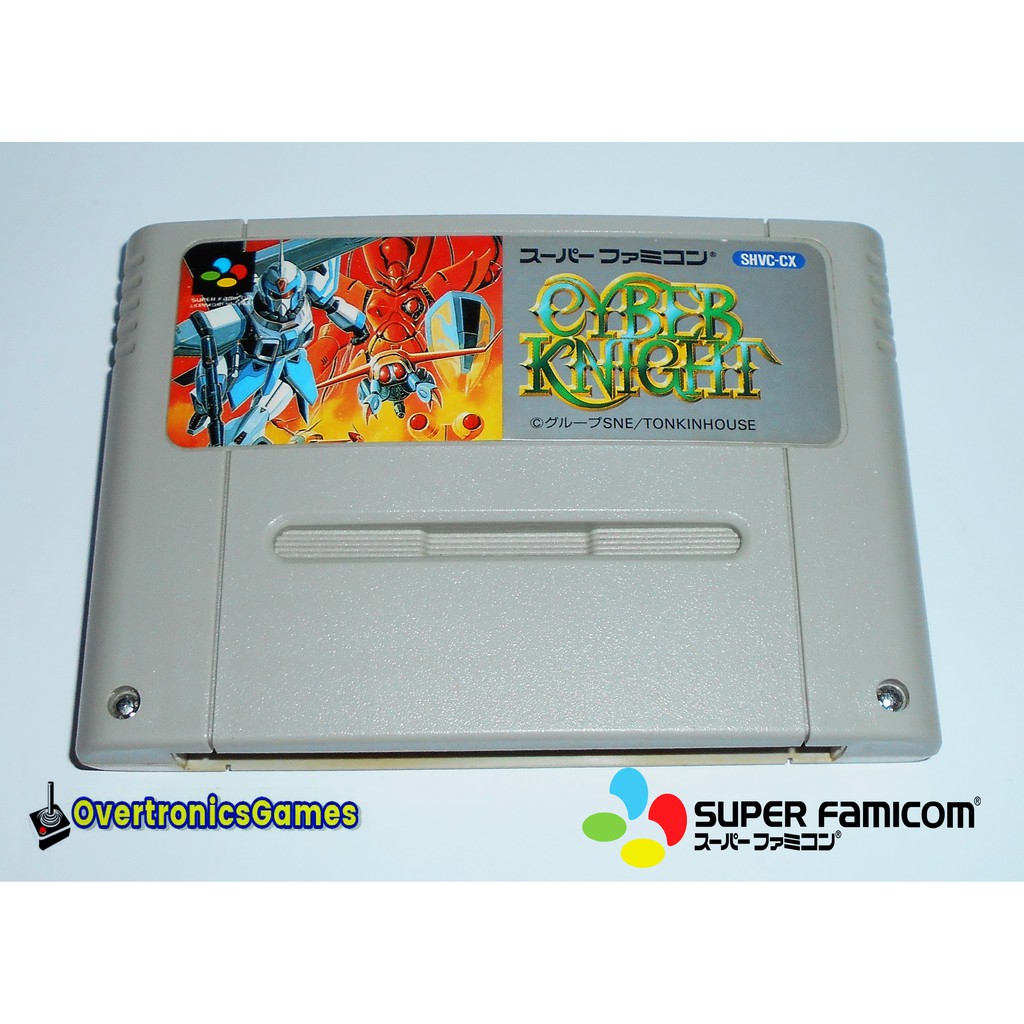 Snes Jogo Cyber Knight Super Nintendo Famicom | Shopee Brasil