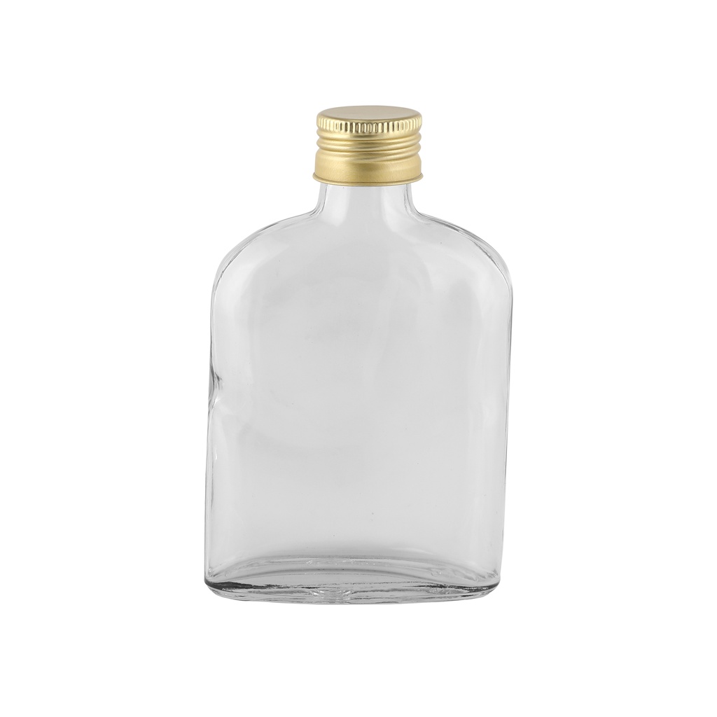 Garrafa De Bolso Vidro 160ml C/ Tampa - Whisk Vodka 10 Unids | Shopee Brasil