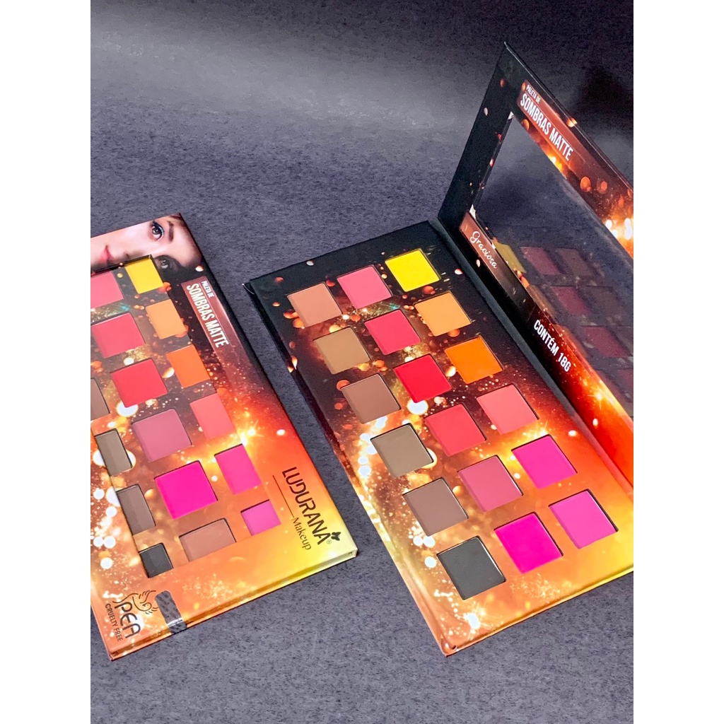 PALETA DE SOMBRAS GRACIOSA - LUDURANA | Shopee Brasil