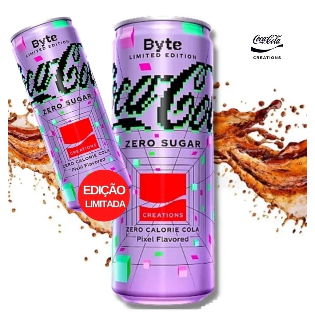 Coca-Cola Byte Edição Limitada 2022 Original | Shopee Brasil