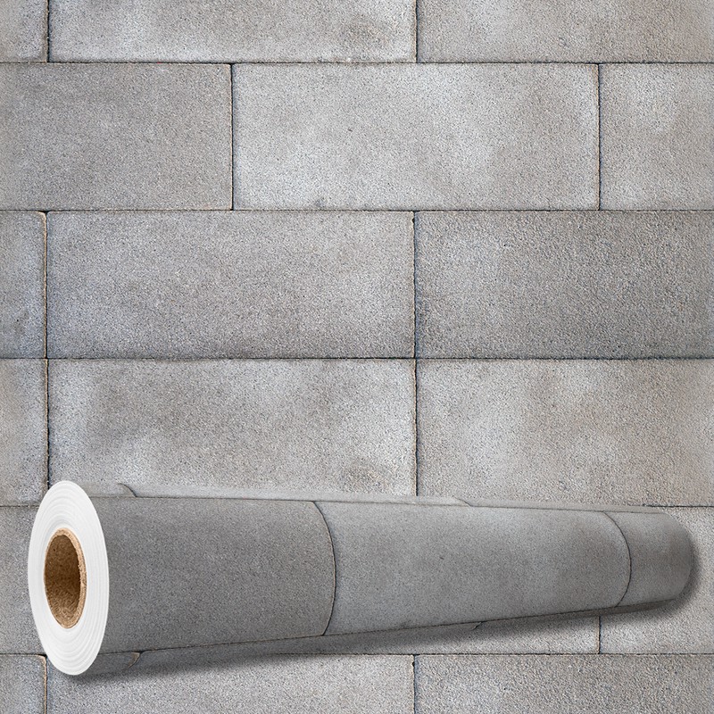 Papel De Parede Adesivo Linha Concreto Tijolo 3m COD SM20016 | Shopee ...