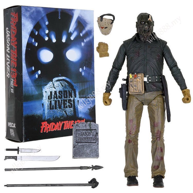 NECA Friday The 13th Jason Action Figure Brinquedos Modelo Bonecos ...