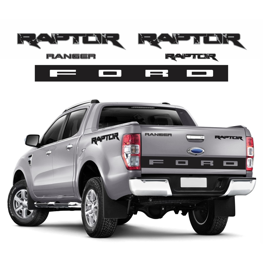 Kit Adesivos Ranger Raptor + Resinados + Ford Traseira R248 | Shopee Brasil