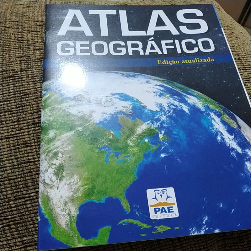 Livro Atlas Geográfico , Edição Atualizada - 1 A | Shopee Brasil