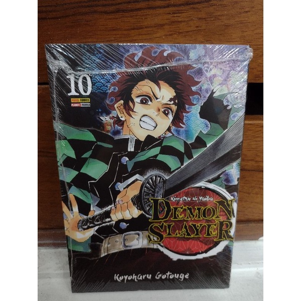 Demon Slayer - Volume 10 (Lacrado) | Shopee Brasil