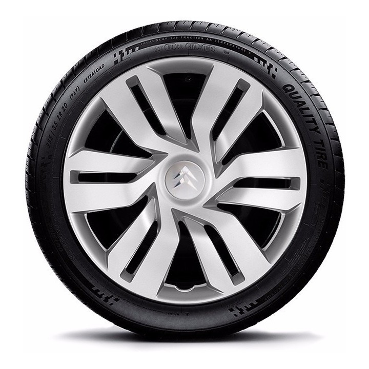 Unidade Calota Citroen C3 C4 Palas Aro 15 Prata G120u | Shopee Brasil