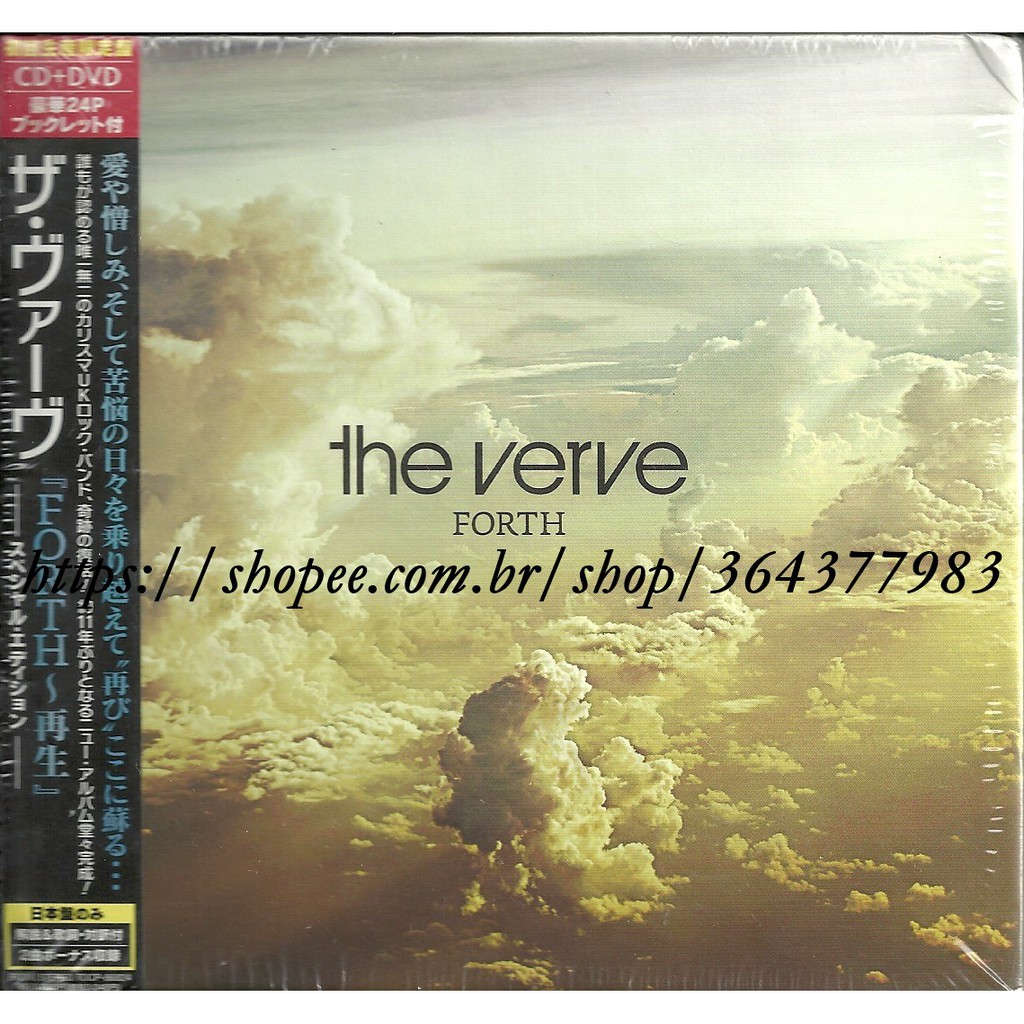 The Verve - Forth (CD + DVD) | Shopee Brasil