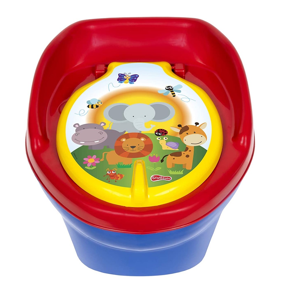 Troninho Pinico Infantil Bichinhos Desfralde 2 em 1 Menino Menina ...