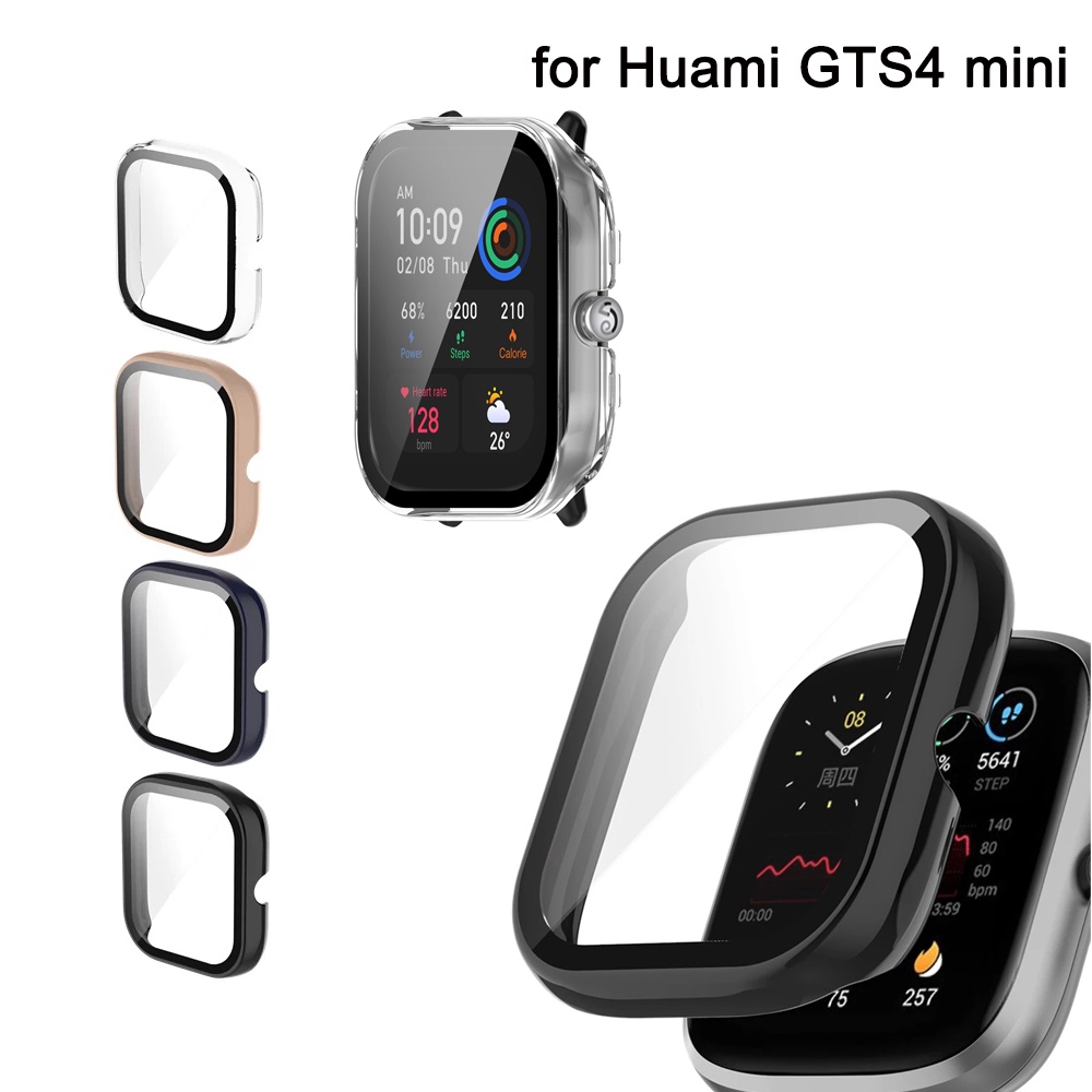 Estojo Para Huami Amazfit GTS4 mini GTS 4 Fashion Hard PC Frame Bumper ...