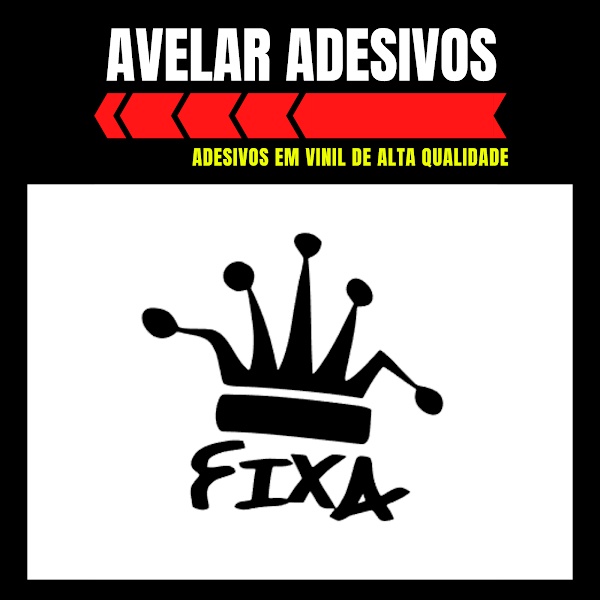 Adesivo Coroa da Fixa (10cm x 10cm) | Shopee Brasil