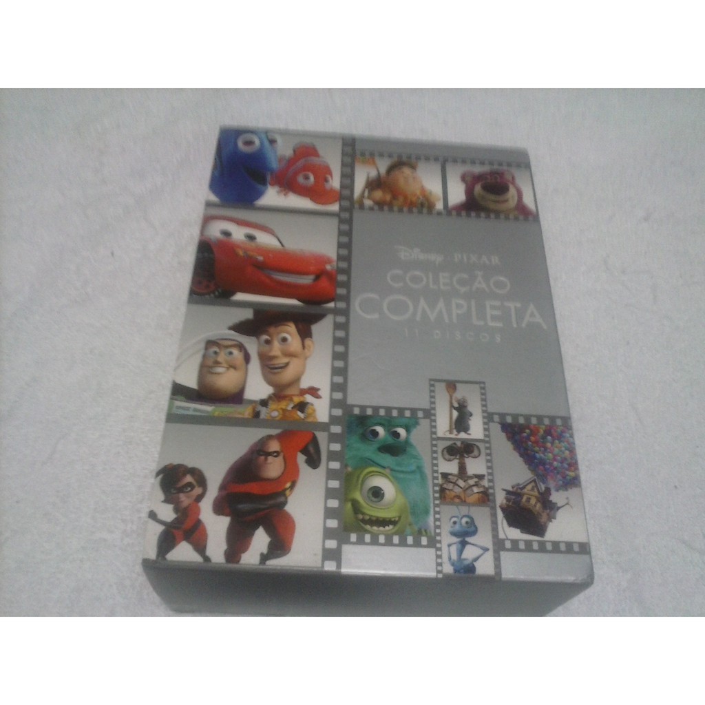 Box Dvd - Coleção Completa Pixar - 11 Discos | Shopee Brasil