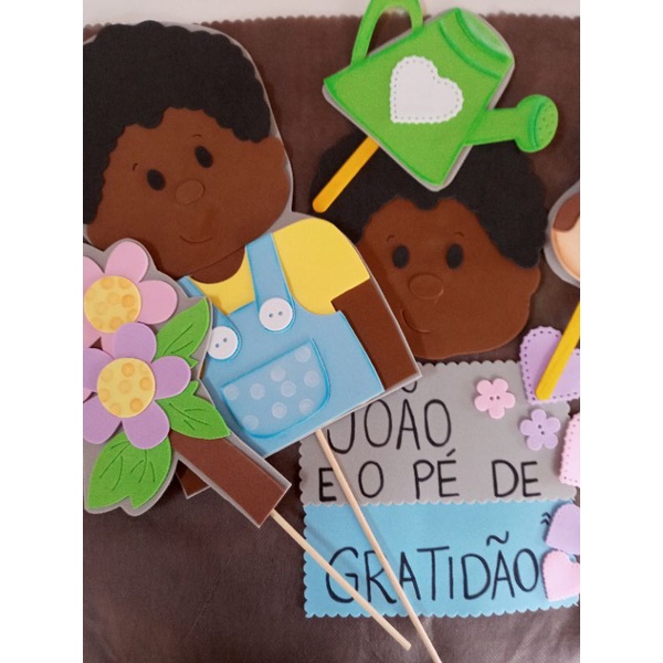Recurso Pedagógico- História: "João e o pé de Gratidão" ( Carolina Marmo Pepe) | Shopee Brasil