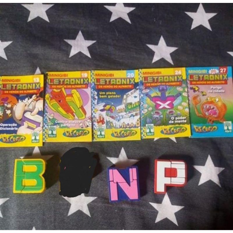 Lote Letronix - Revista Recreio | Shopee Brasil