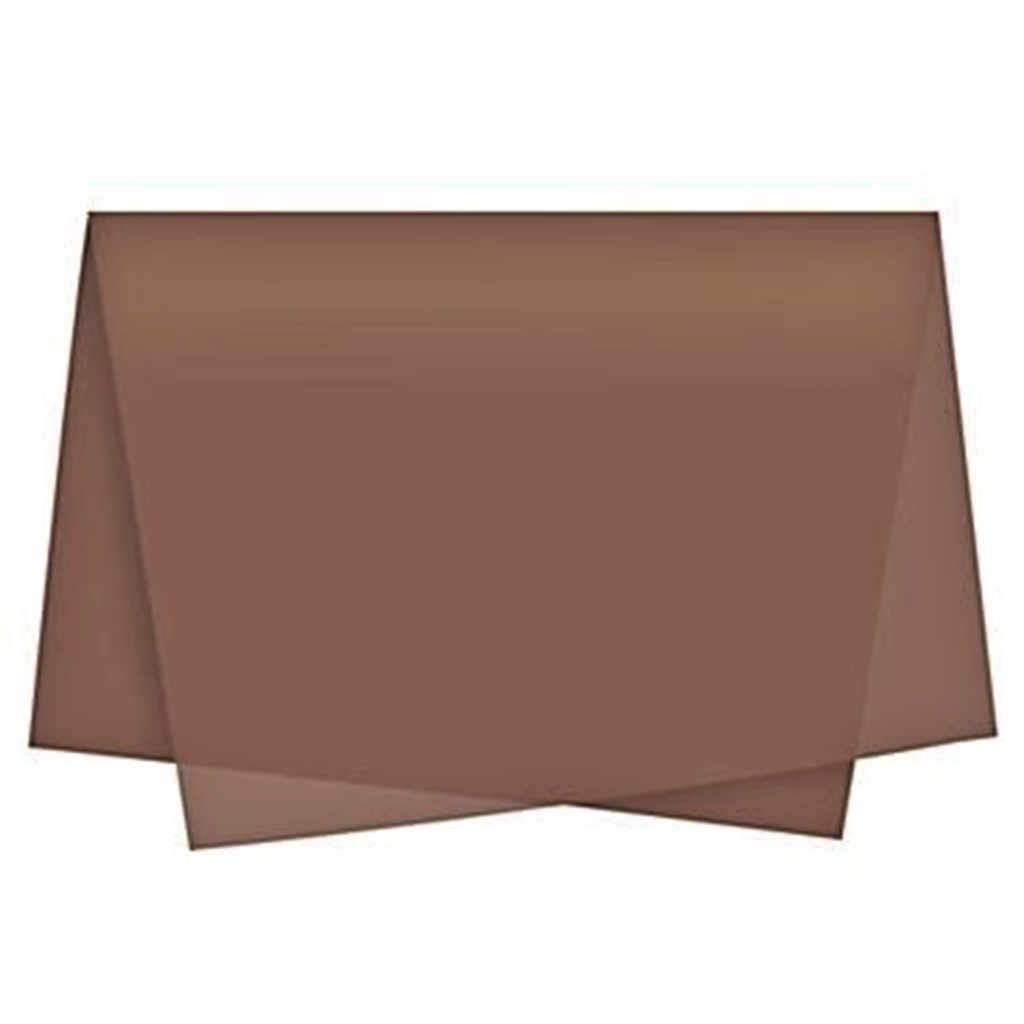 Papel de Seda Marrom Médio 50x35 Pacote com 50 folhas Embrulho Presente ...