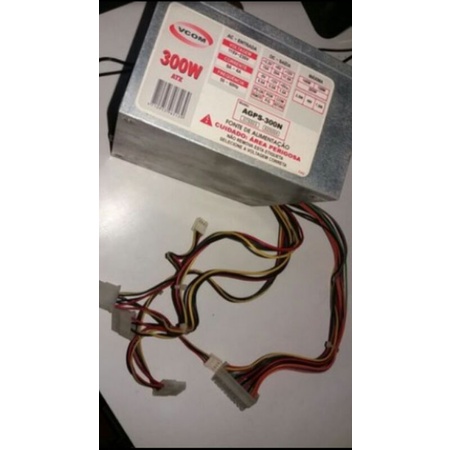 Fonte pc computador 300w | Shopee Brasil