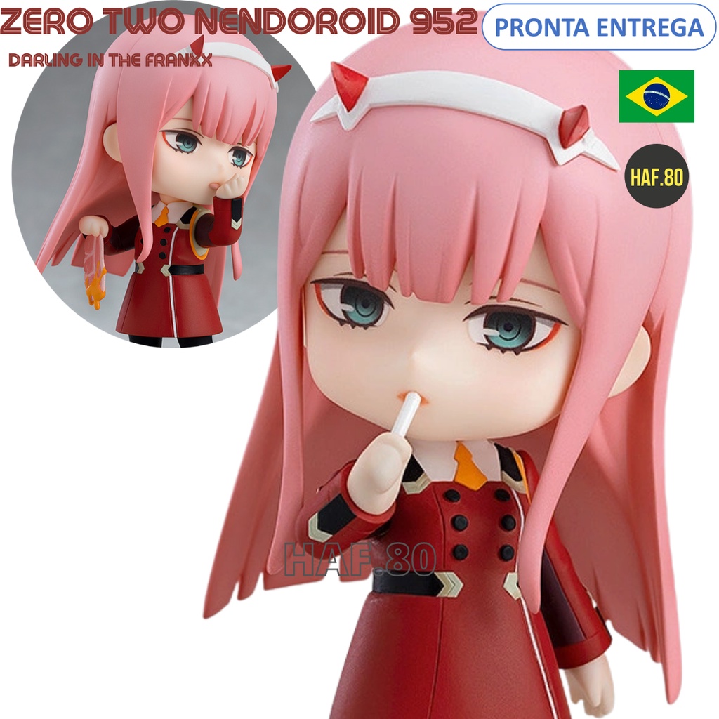 Action figure Zero two Nendoroid 952 Darling In The Franxx | Shopee Brasil