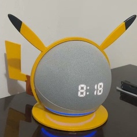 suporte para amazon alexa echo dot 4 geração pikachu | Shopee Brasil