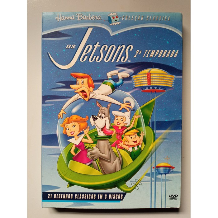 DVD OS JETSON - SEGUNDA TEMPORADA (COLEÇÃO CLÁSSICA HANNA BARBERA ...