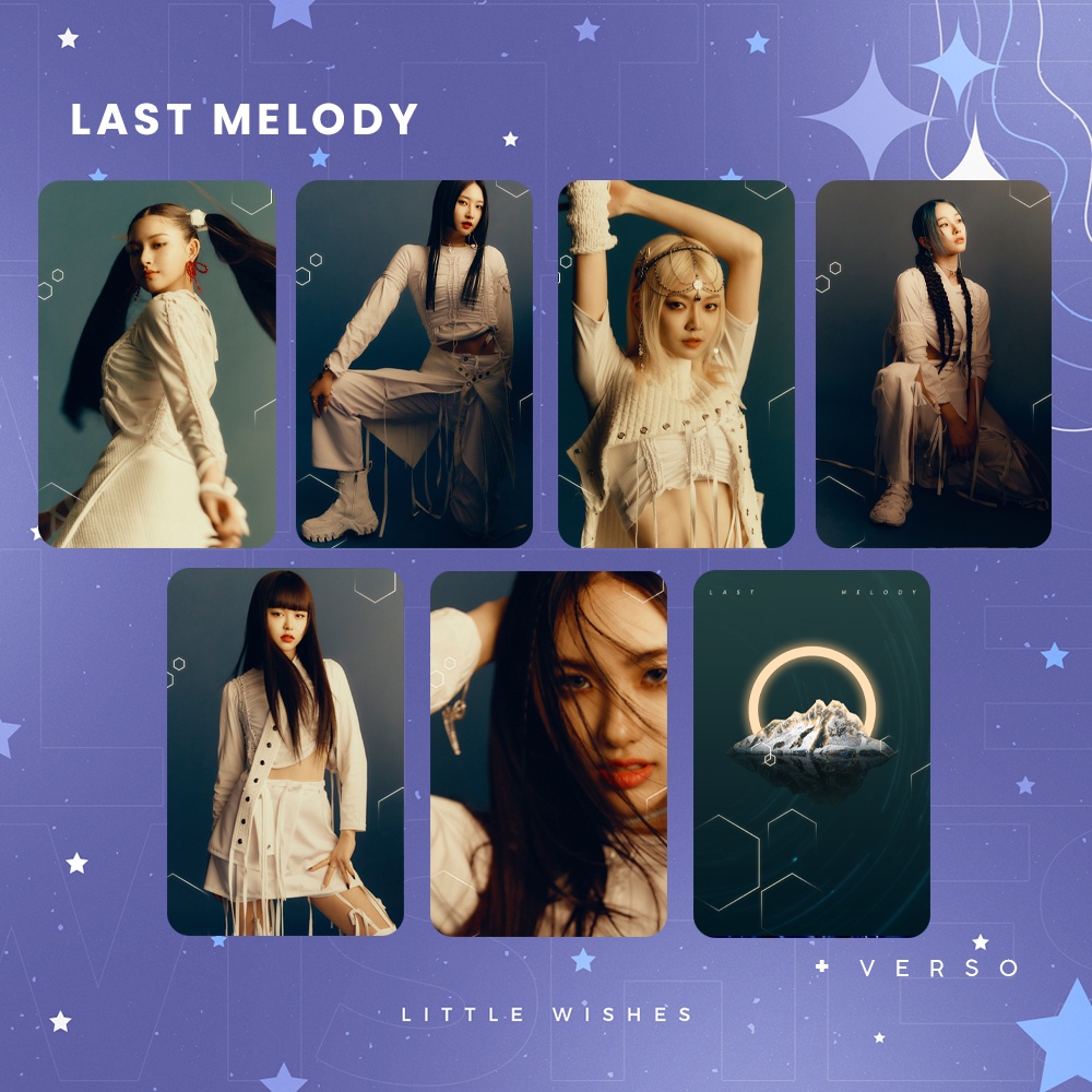 Kit 6 Cards EVERGLOW OT6 'Last Melody' Kpop | Shopee Brasil