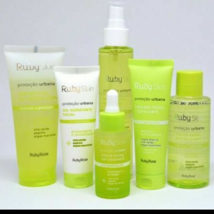 Kit Skin Care Ruby Rose - com 6 itens Completo | Shopee Brasil