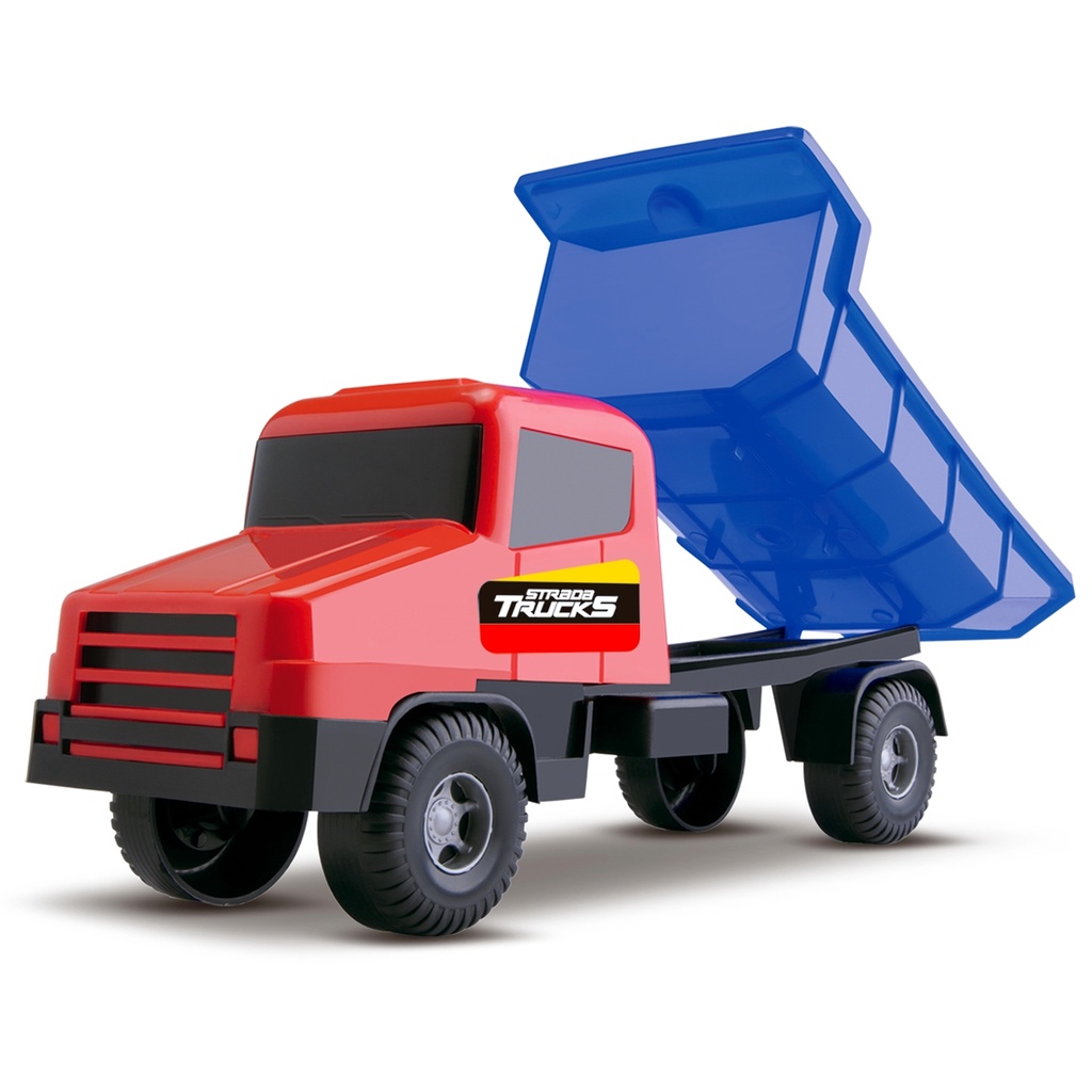 Caminhao Cacamba Basculante Com Pa Silmar Brinquedos - Cores Sortidas ...