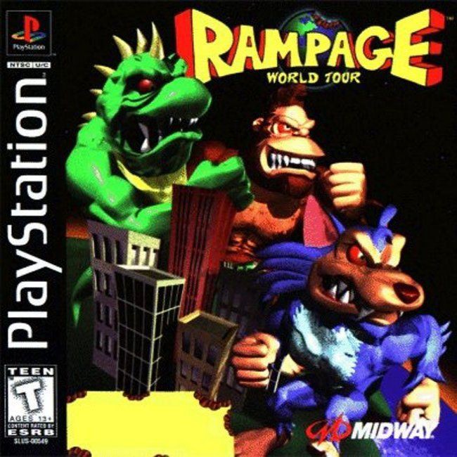 RAMPAGE PARA PS1 ( LEIA A DESCRIÇÃO ) | Shopee Brasil