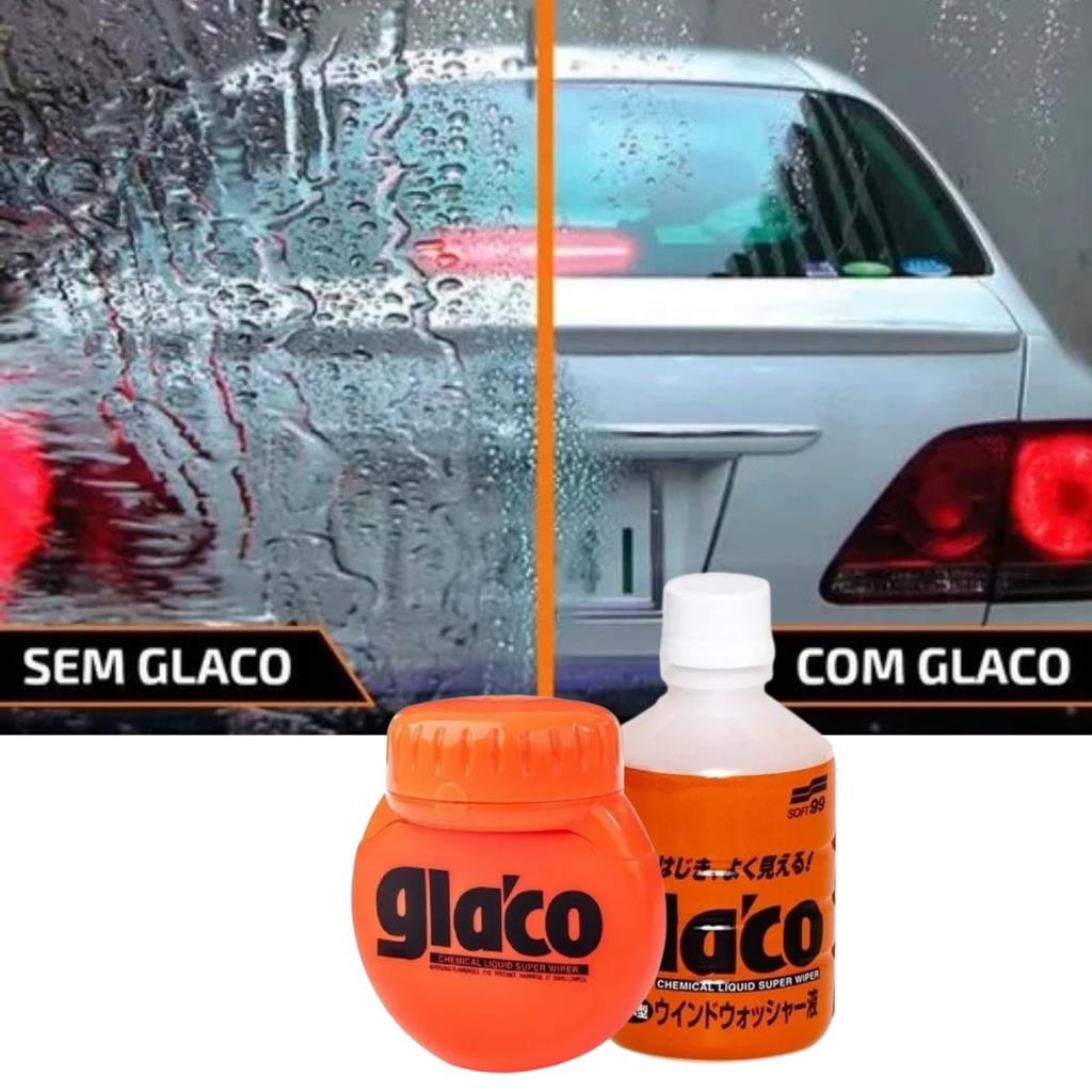 Kit Glaco Big Cristalizador De Vidro Repelente De Chuva | Shopee Brasil