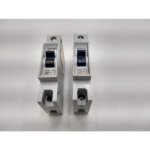 Disjuntor Unipolar 10a Curva C 5sx1 1 Siemens | Shopee Brasil