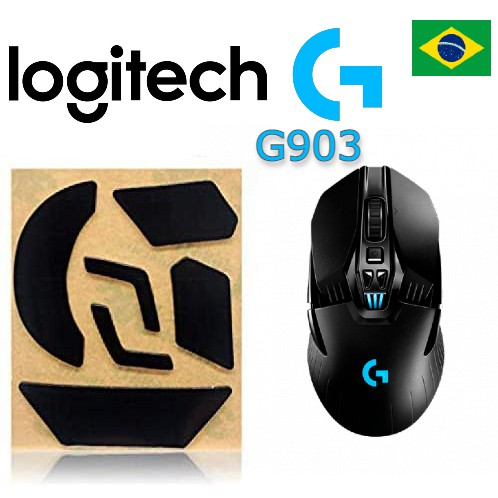 Mouse Feet Pé Skate para mouse Logitech G903 lightspeed e G903 HERO ...
