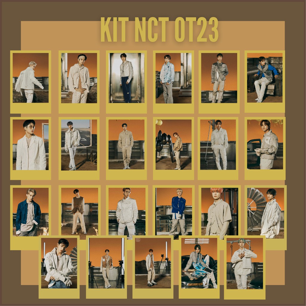 Kit Polaroids NCT OT23 Kpop | Shopee Brasil