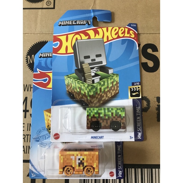 Hot Wheels Set Minecart Shopee Brasil