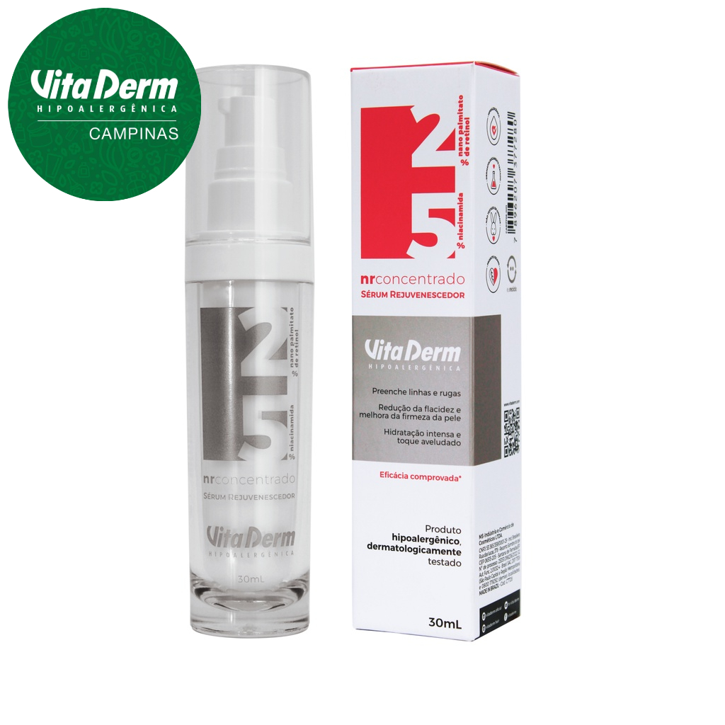 Serum Rejuvenescedor NR Concentrado Vita Derm 30 ml | Shopee Brasil