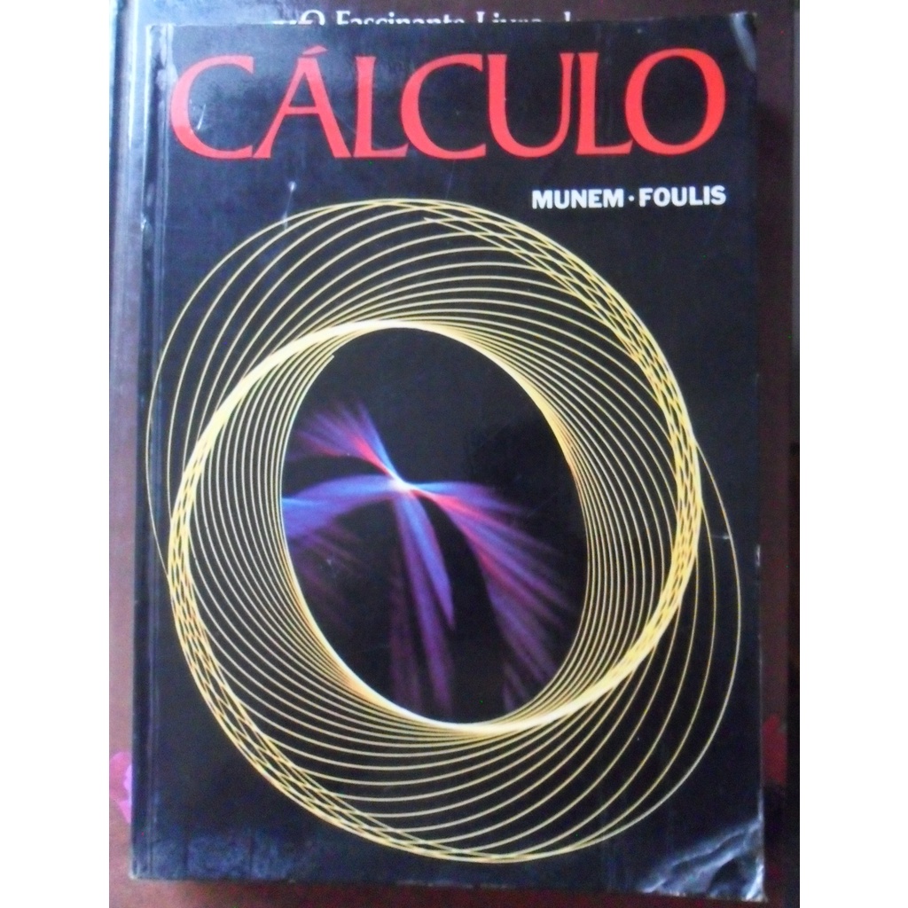 LIVRO CÁLCULO VOLUME 1 MUNEM FOULIS | Shopee Brasil