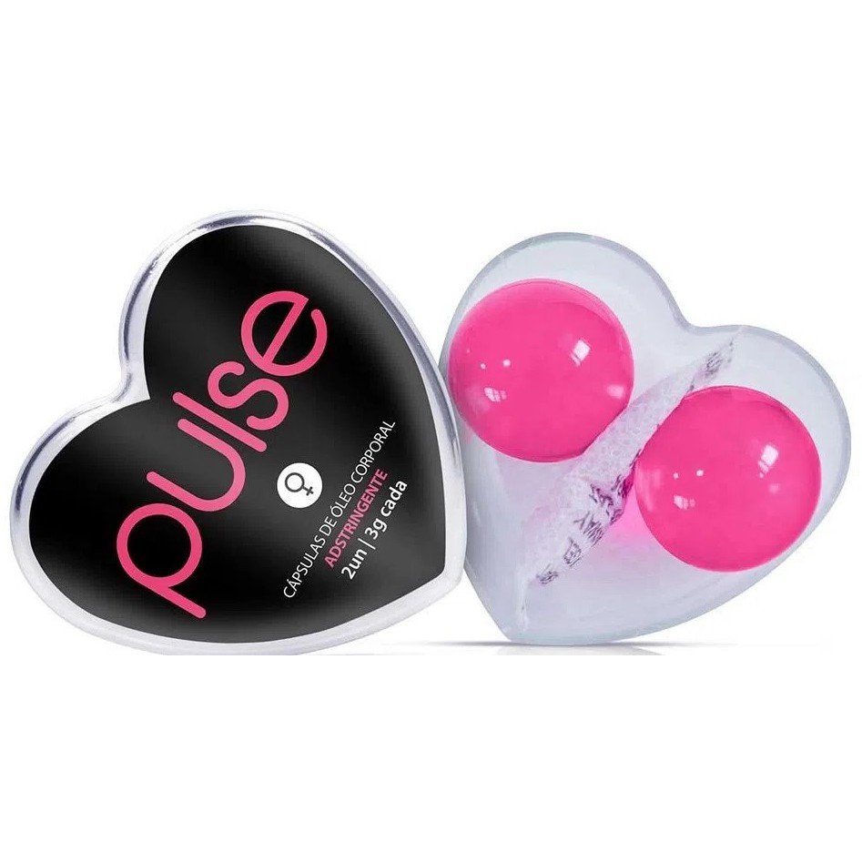Pulse Cápsulas De Óleo Corporal Adstringente | Shopee Brasil