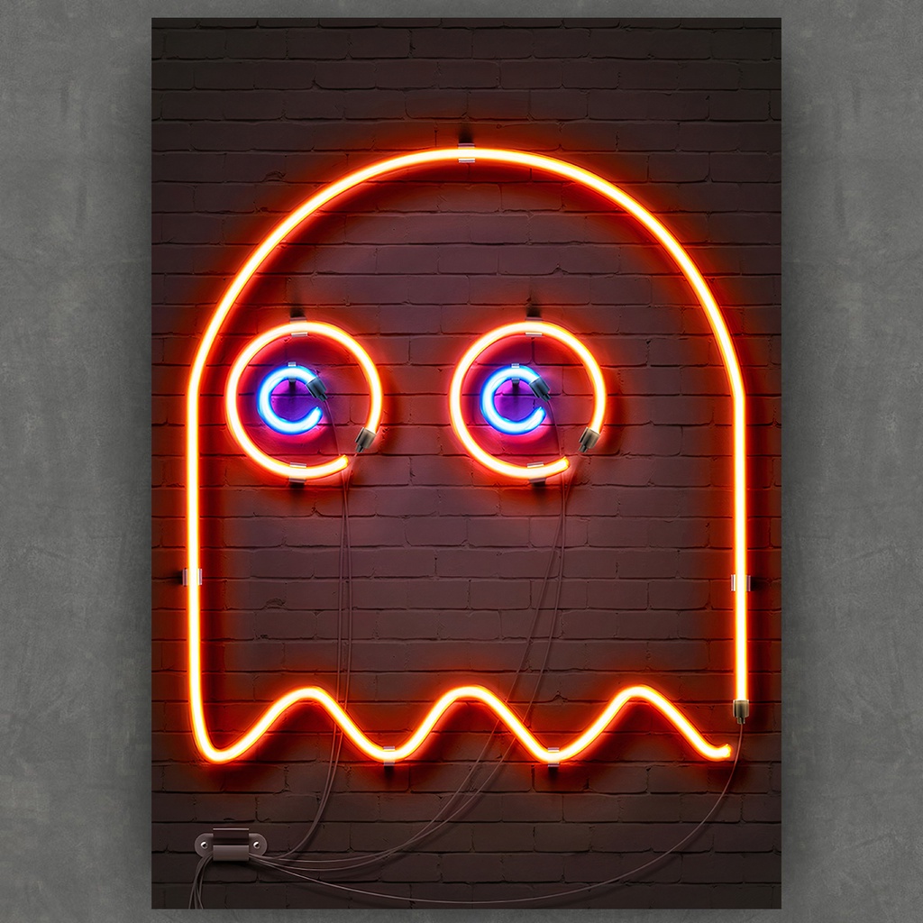 Pac-man, Gamer, Geek, Nerd, Pop Placa Decorativa 42x30cm Mdf | Shopee ...