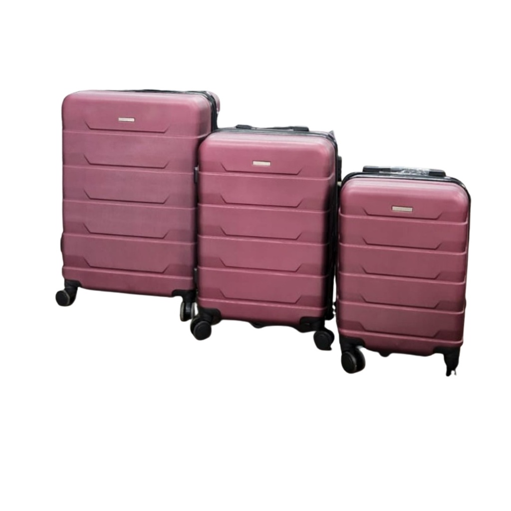 Mala De Viagem Kit 3 Peças Bordo + Média + Grande | Shopee Brasil