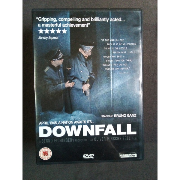 Dvd Downfall - Importado - Bruno Ganz | Shopee Brasil