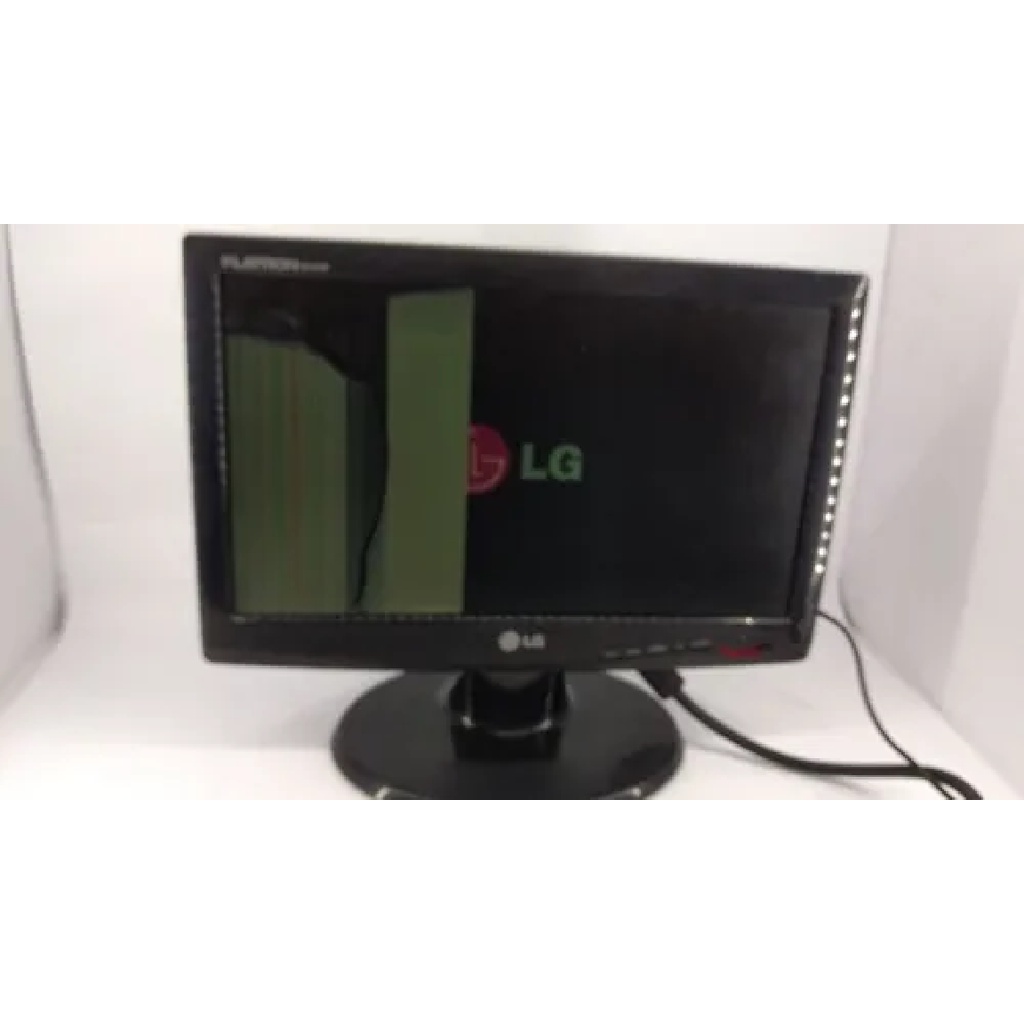 Monitor LG Flatron W-1643c-pf Com Defeito | Shopee Brasil