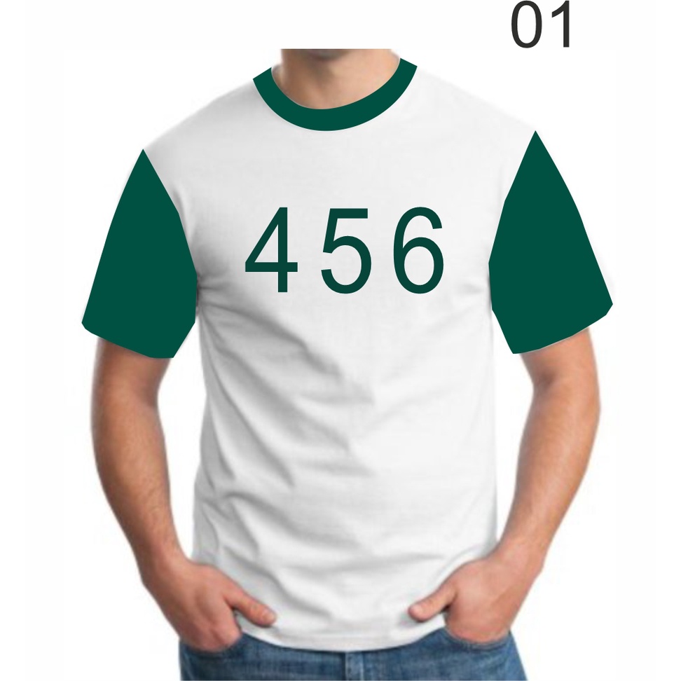 Camiseta Round 6 Adulto e Infantil REF 01 e 02 | Shopee Brasil