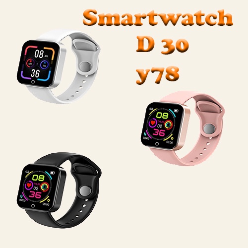 Relógio Inteligente Smartwatch D30 Y78 Lançamento 2022 | Shopee Brasil