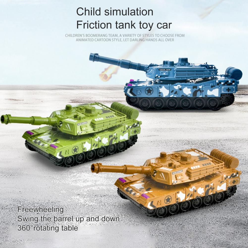Brinquedos De Veículo Inércia Pull Back Tank Para Crianças Retorno De ...