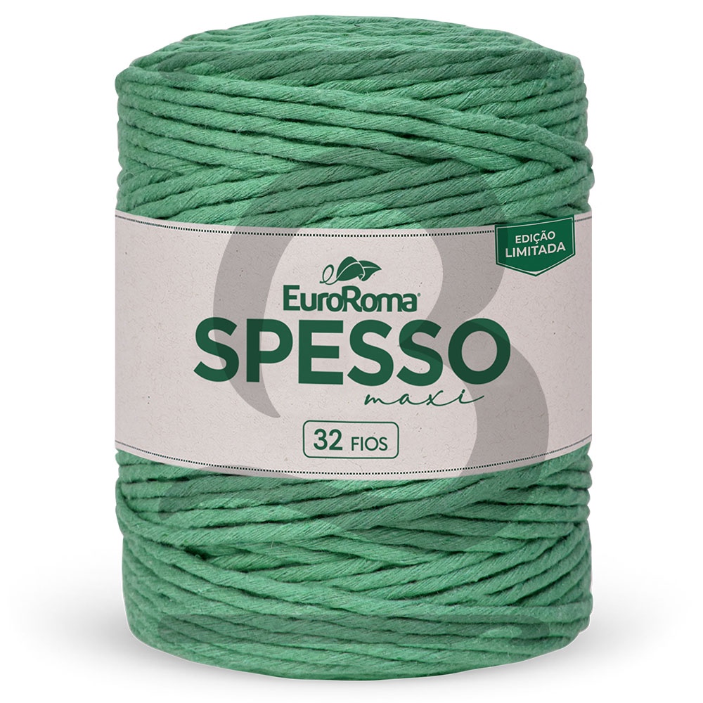 Barbante Spesso Maxi EuroRoma 32 Fios 1Kg | Shopee Brasil