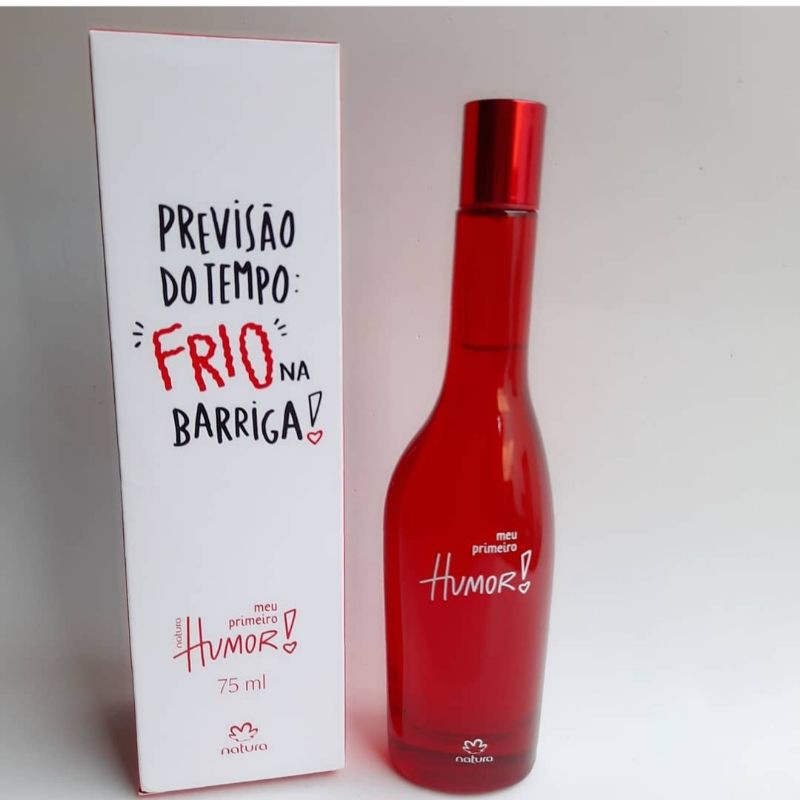 Meu Primeiro Humor feminino Natura 75 ml | Shopee Brasil
