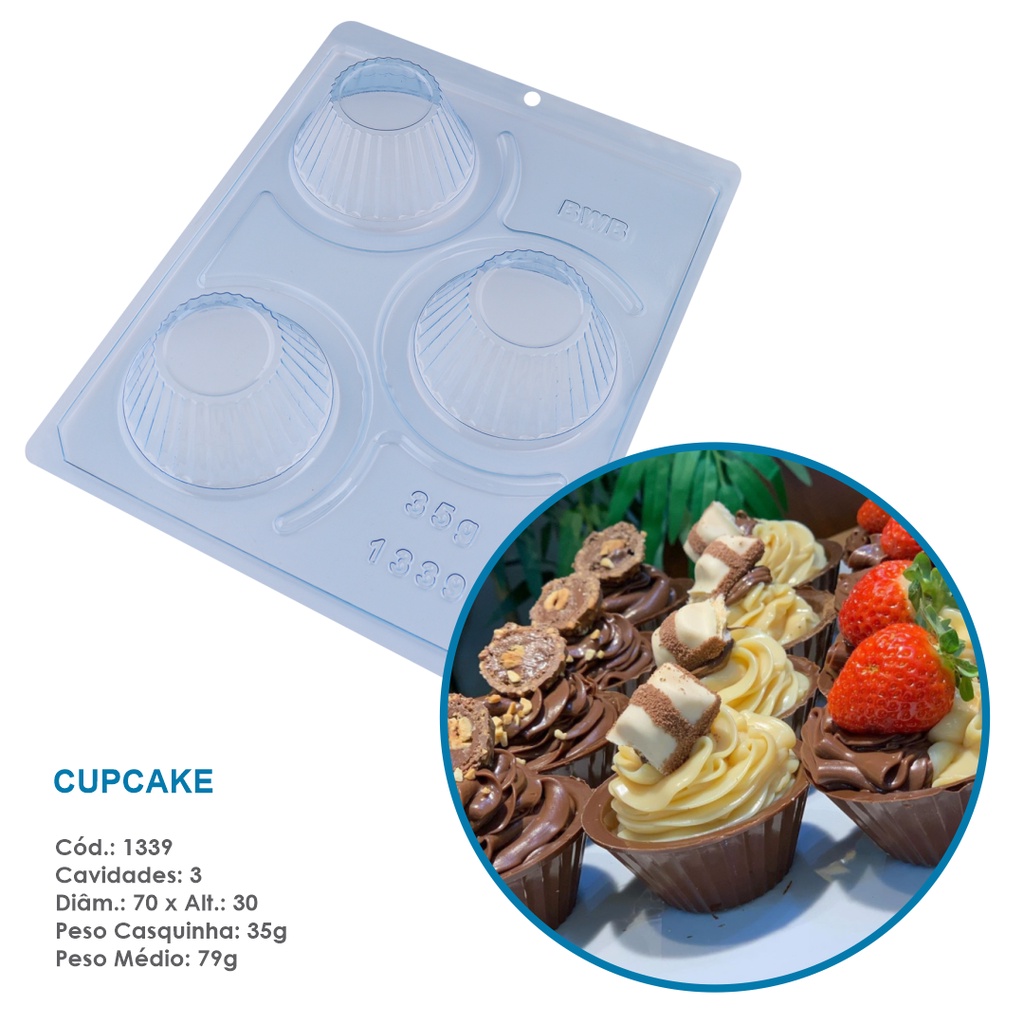 FORMA BWB CUPCAKE Ref 1339 LANÇAMENTO BWB | Shopee Brasil