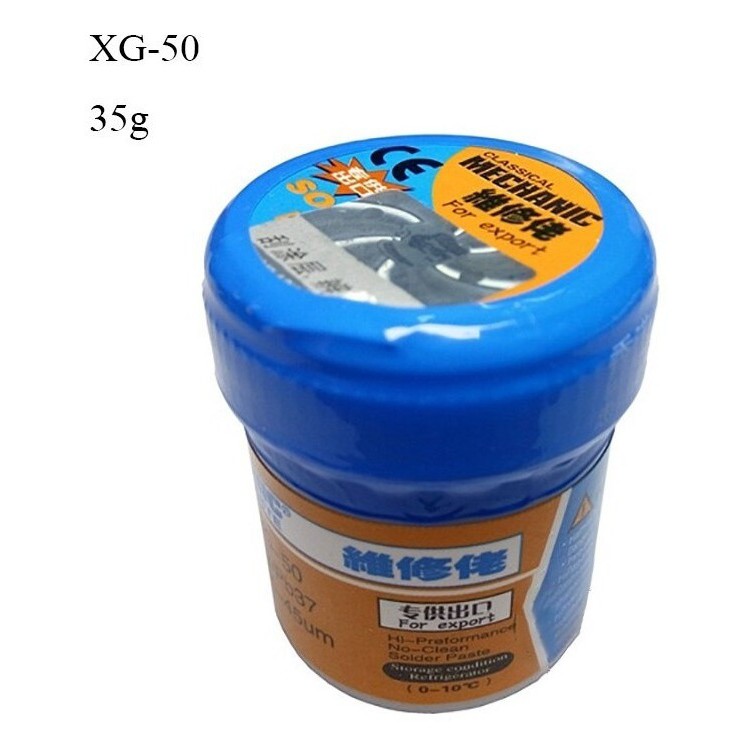 Solda Em Pasta Bga Smd Mechanic Xg-50 Retrabalho Reballing | Shopee Brasil
