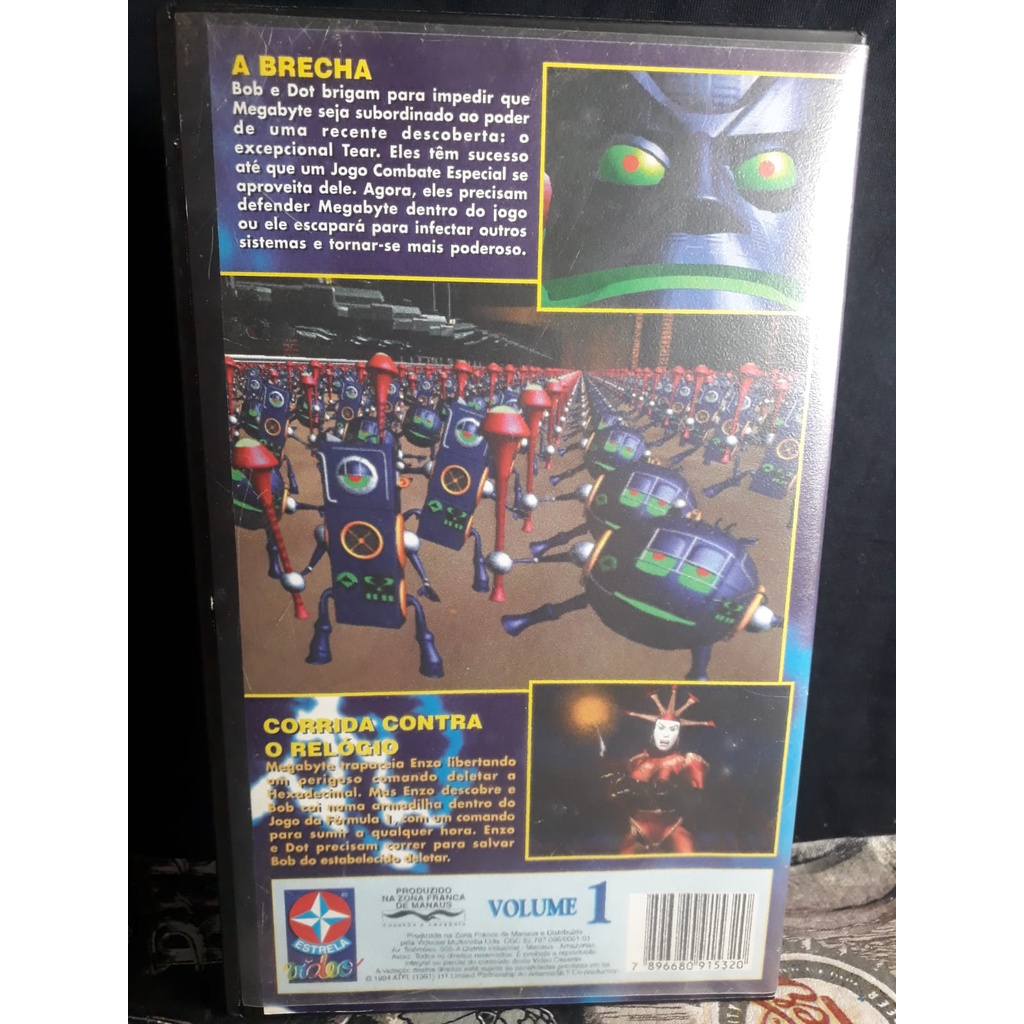 VHS DESENHO REBOOT | Shopee Brasil