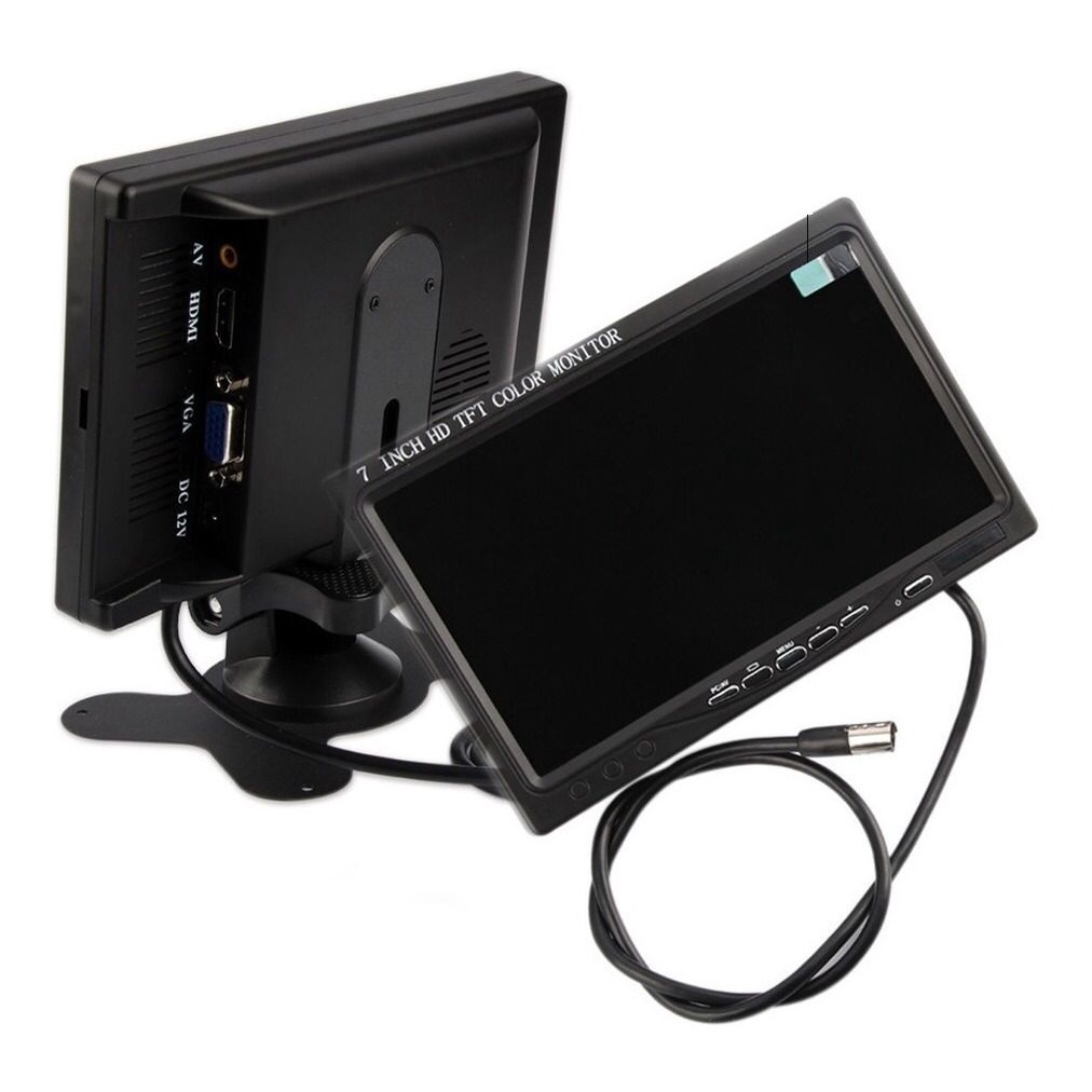 Tela Monitor Lcd 7 Polegas Colorida Hdmi Vga Av Dc - Escorrega o Preço