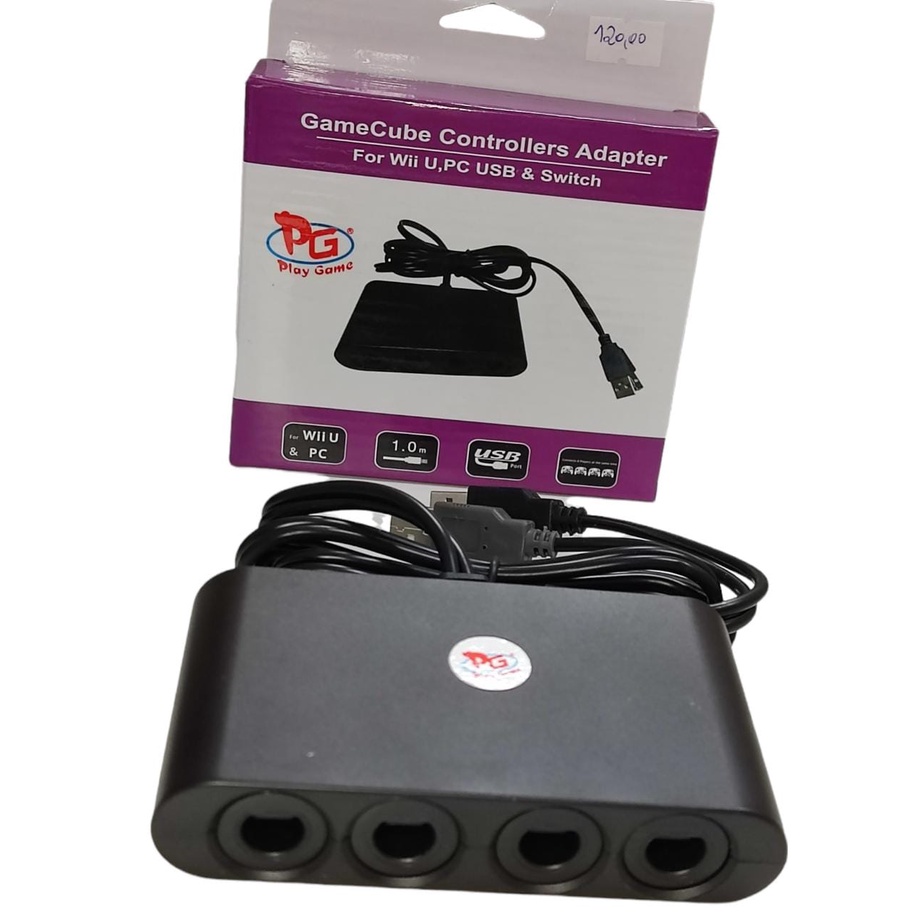 Adaptador 4 Controles Gamecube No Pc Switch Pronta Entrega | Shopee Brasil