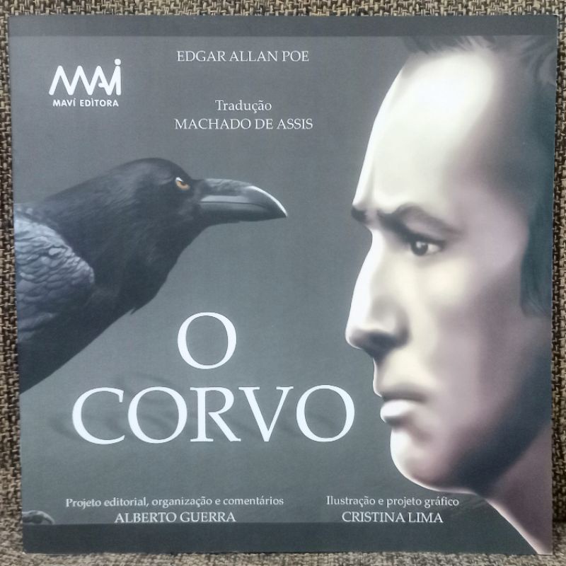 Livro O Corvo - Edgar Allan Poe com tradução de Machado de Assis ...